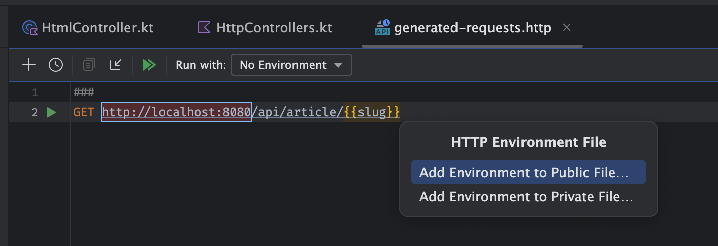 Replacing Postman with the Jetbrains HTTP Client