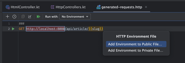 Replacing Postman with the Jetbrains HTTP Client